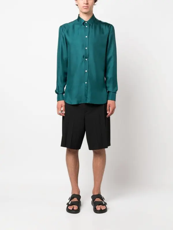 MODES Buttoned Silk Shirt