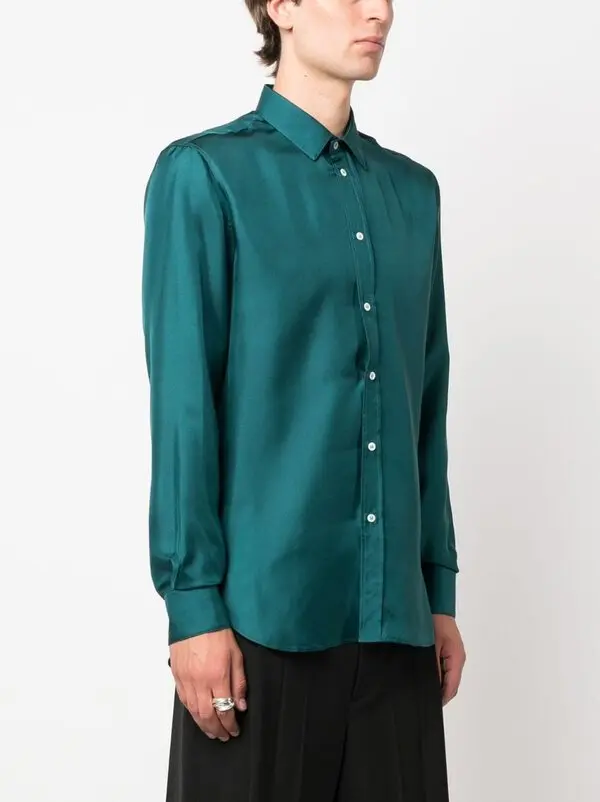 MODES Buttoned Silk Shirt