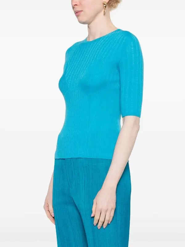LANVIN Panelled Knitted Top