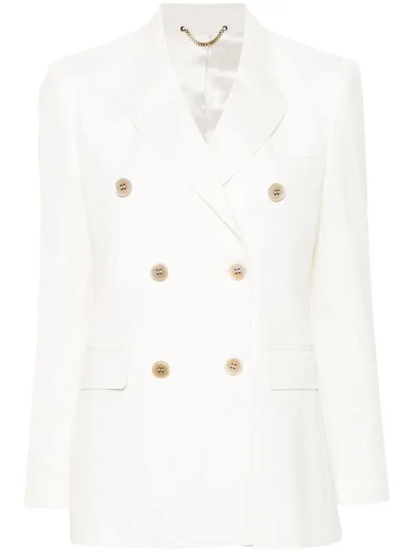 GOLDEN GOOSE Double-breasted Blazer - Neutrals