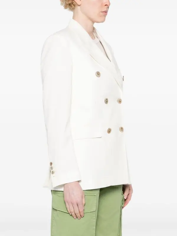GOLDEN GOOSE Double-breasted Blazer - Neutrals