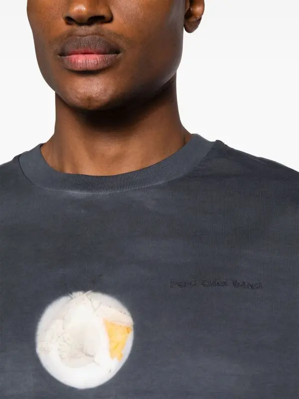 FENG CHEN WANG Photograph-print Cotton T-shirt
