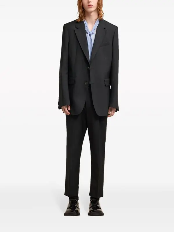 Ami Single-breasted Virgin Wool Blazer