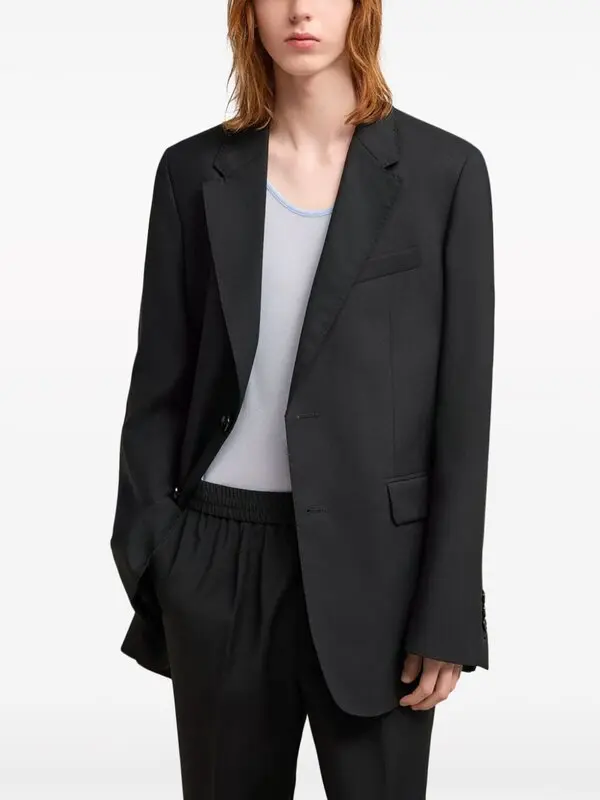 Ami Single-breasted Virgin Wool Blazer