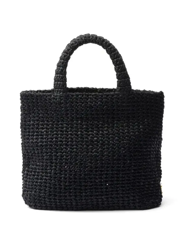 Prada Small Crochet Tote Bag