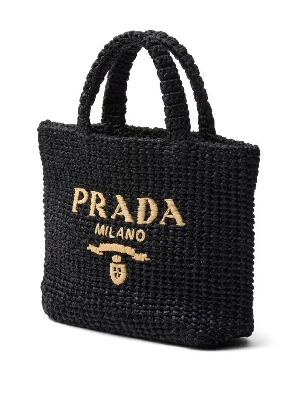 Prada Small Crochet Tote Bag