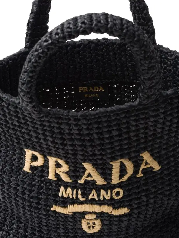 Prada Small Crochet Tote Bag