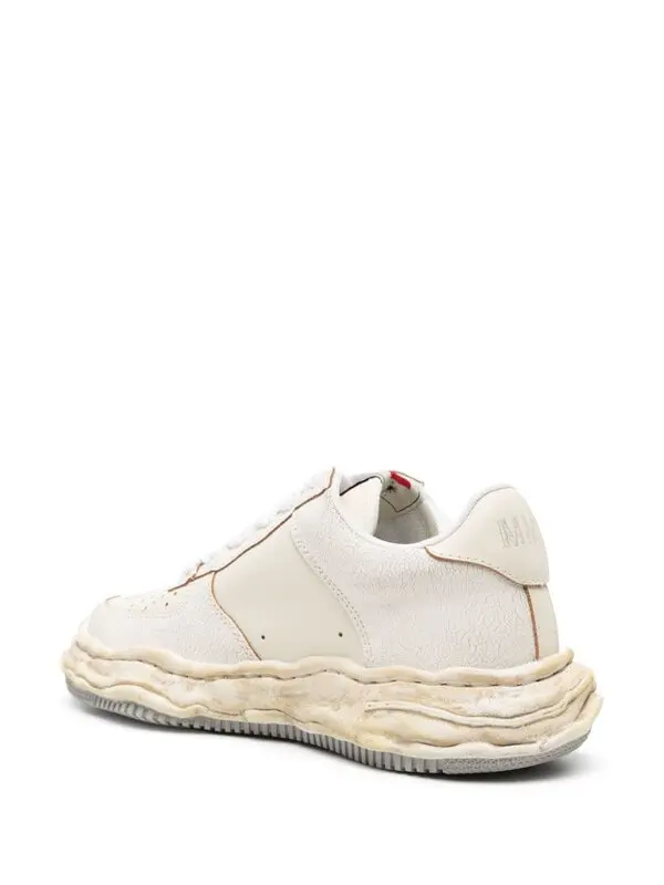 Mihara Yasuhiro Wayne Leather Sneakers - White