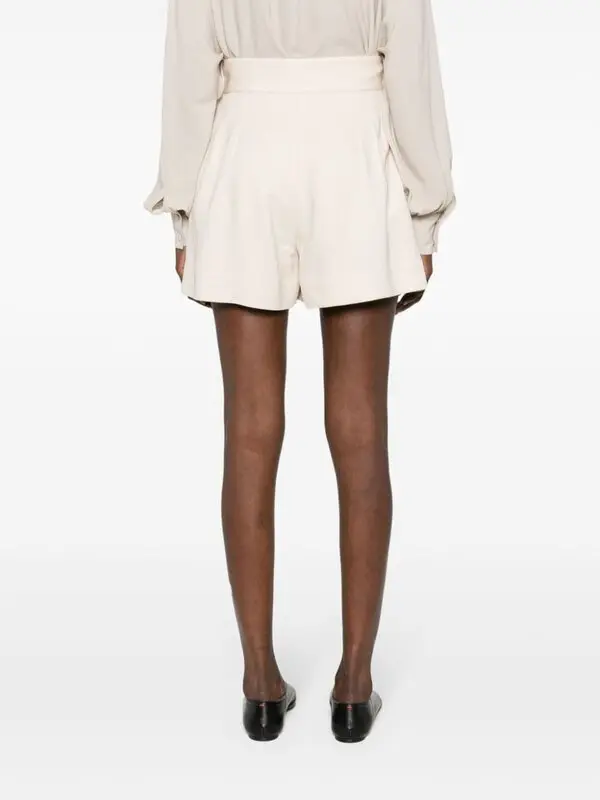 STYLAND Pleated High-waist Tailored Shorts