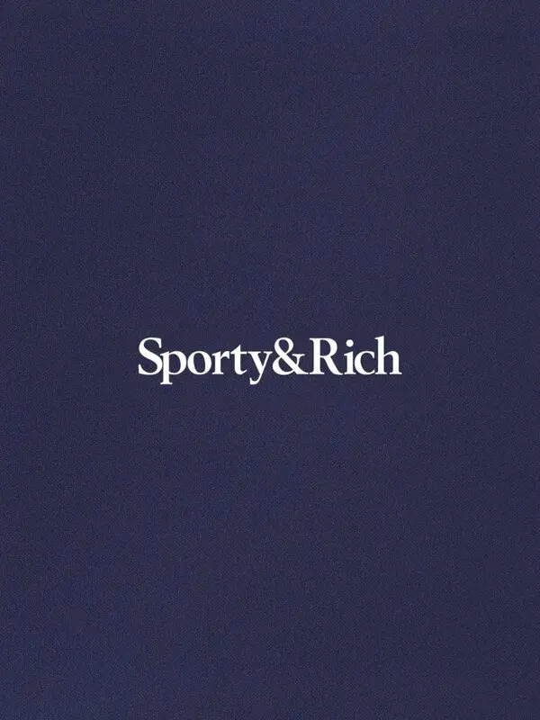 SPORTY & RICH Serif-logo Training T-shirt