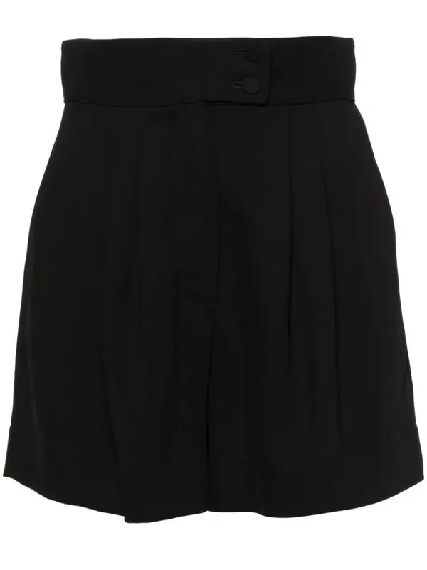 STYLAND Pleated High-waist Tailored Shorts