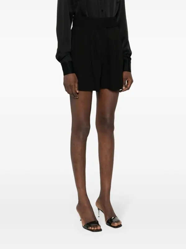 STYLAND Pleated High-waist Tailored Shorts
