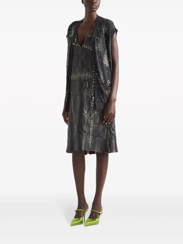 Prada Embellished Cashmere Vest