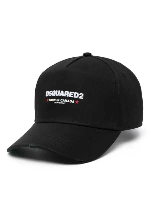 Dsquared2 Rocco Twill Hat - Black