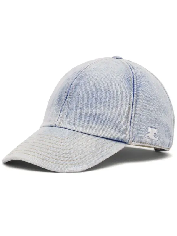 COURREGES Logo-embroidered Cap