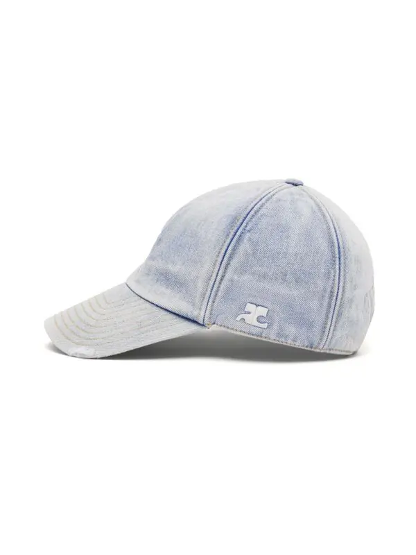 COURREGES Logo-embroidered Cap