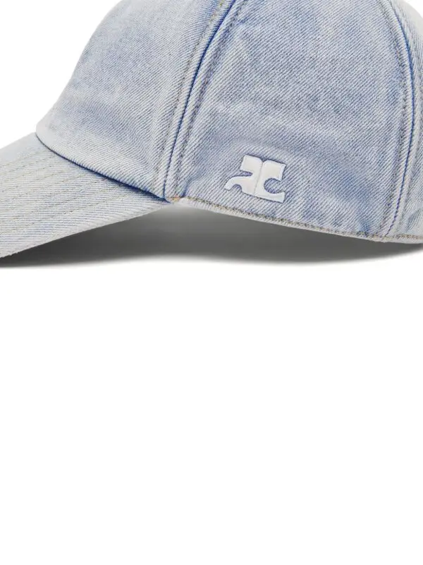 COURREGES Logo-embroidered Cap