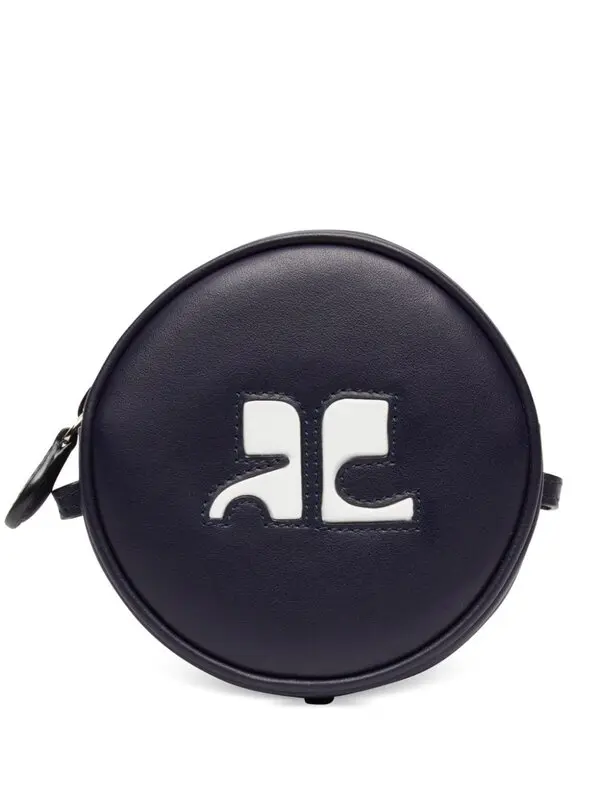 COURREGES Re-edition Circle Leather Bag