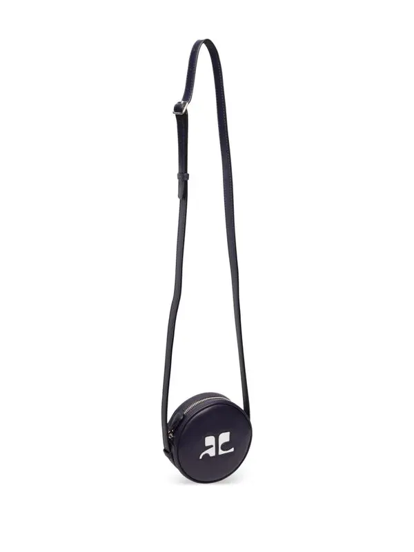 COURREGES Re-edition Circle Leather Bag