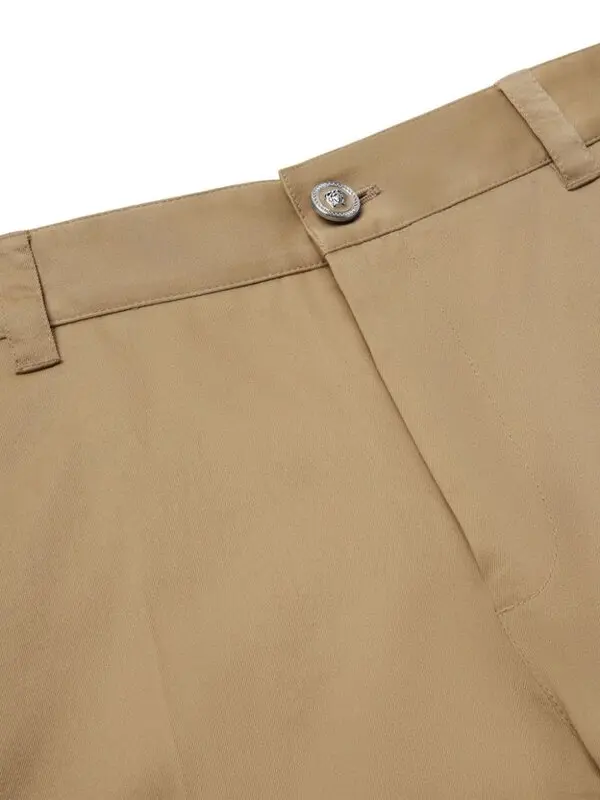 Versace Logo-embroidered Cargo Trousers