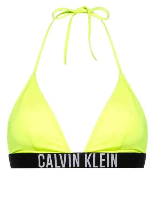 Calvin Klein Underband Bikini Top - Yellow