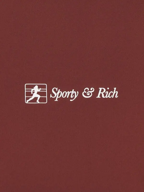 SPORTY & RICH Runner Script High-waisted Leggings