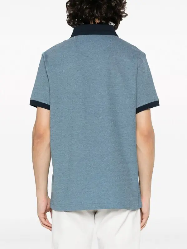 Barbour Logo-embroidered Polo Shirt - Blue