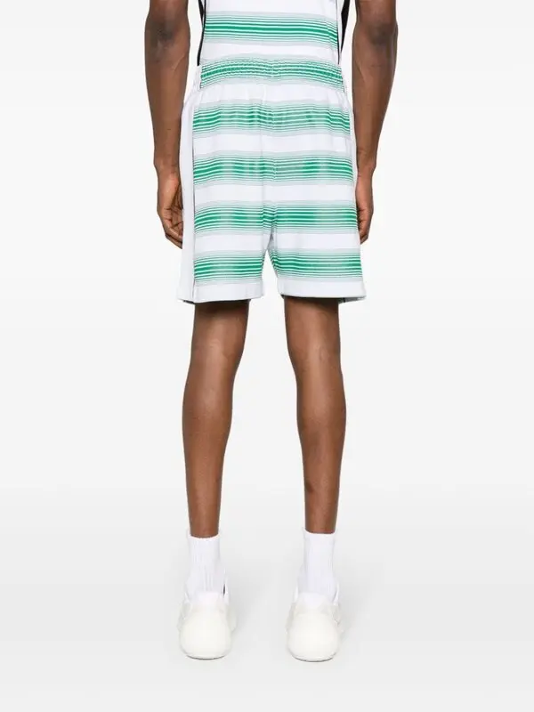Casablanca Striped Jacquard Track Shorts