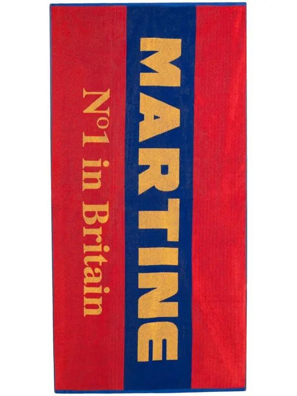 Martine Rose Logo-print Beach Towel