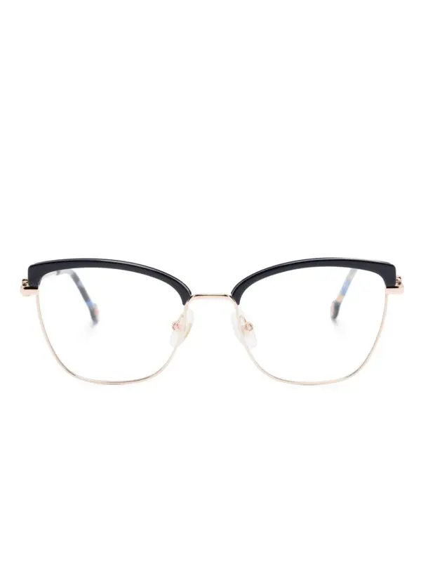 Carolina Herrera Logo-plaque Cat-eye Glasses