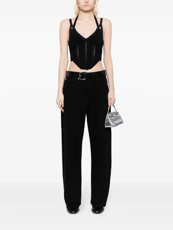 Alexander Wang Belted Wide-leg Trousers