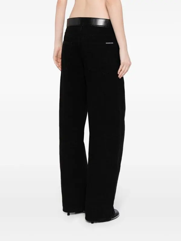 Alexander Wang Belted Wide-leg Trousers