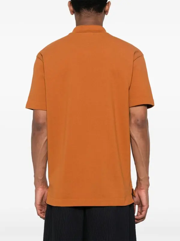 Maison Kitsuné Bold Fox Head Cotton Polo Shirt