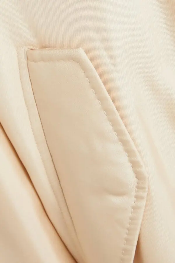 Zimmermann Silk-twill Padded Bomber Jacket
