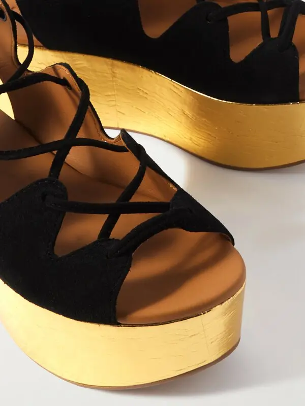 See By Chloé Liana Suede Platform Sandals