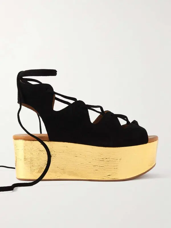 See By Chloé Liana Suede Platform Sandals