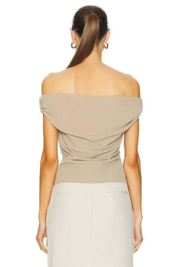 L'academie Fio Off-the-shoulder Top