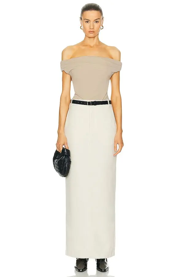 L'academie Fio Off-the-shoulder Top
