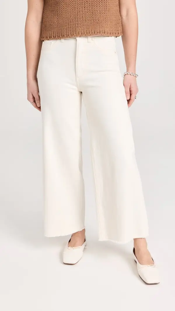 DL1961 Hepburn Petite High-rise Wide-leg Jeans