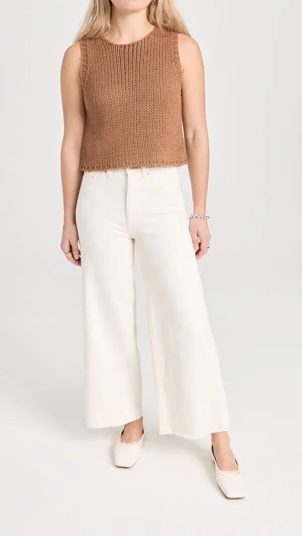 DL1961 Hepburn Petite High-rise Wide-leg Jeans