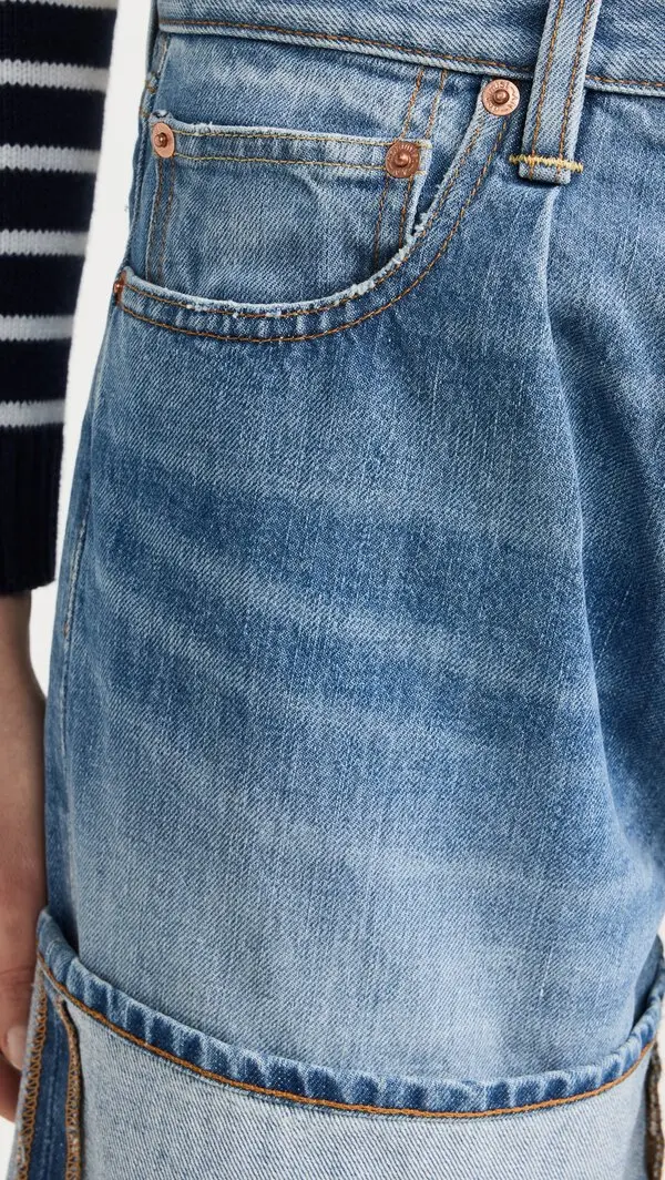 Denimist Brooke Cuffed Denim Shorts