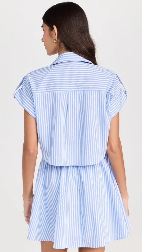O.P.T Striped Mini Dress