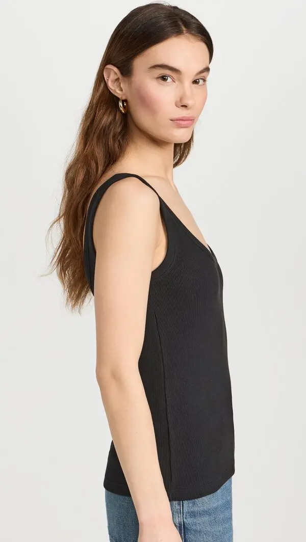 Sold Out NYC Scoop Tank - Black
