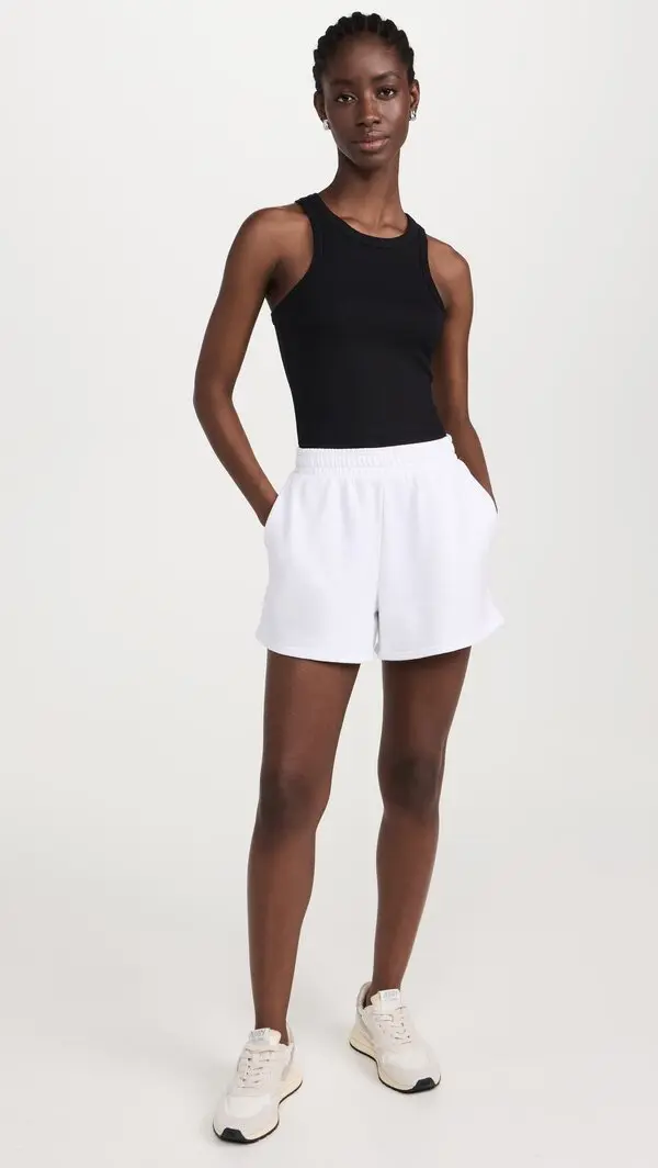 Splits59 Kiki Ribbed Tank Top - Black