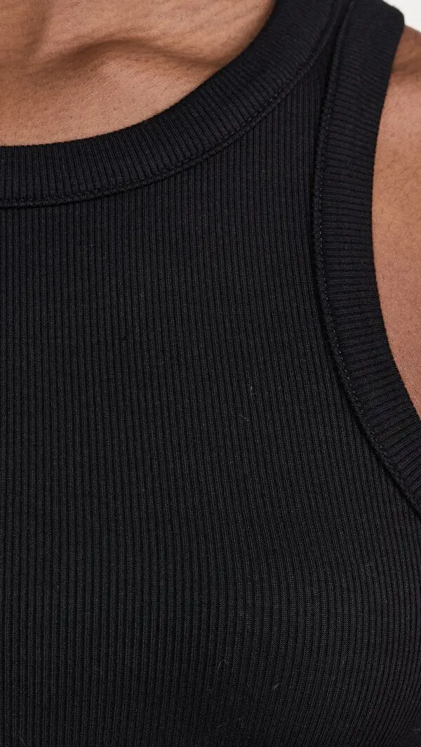Splits59 Kiki Ribbed Tank Top - Black