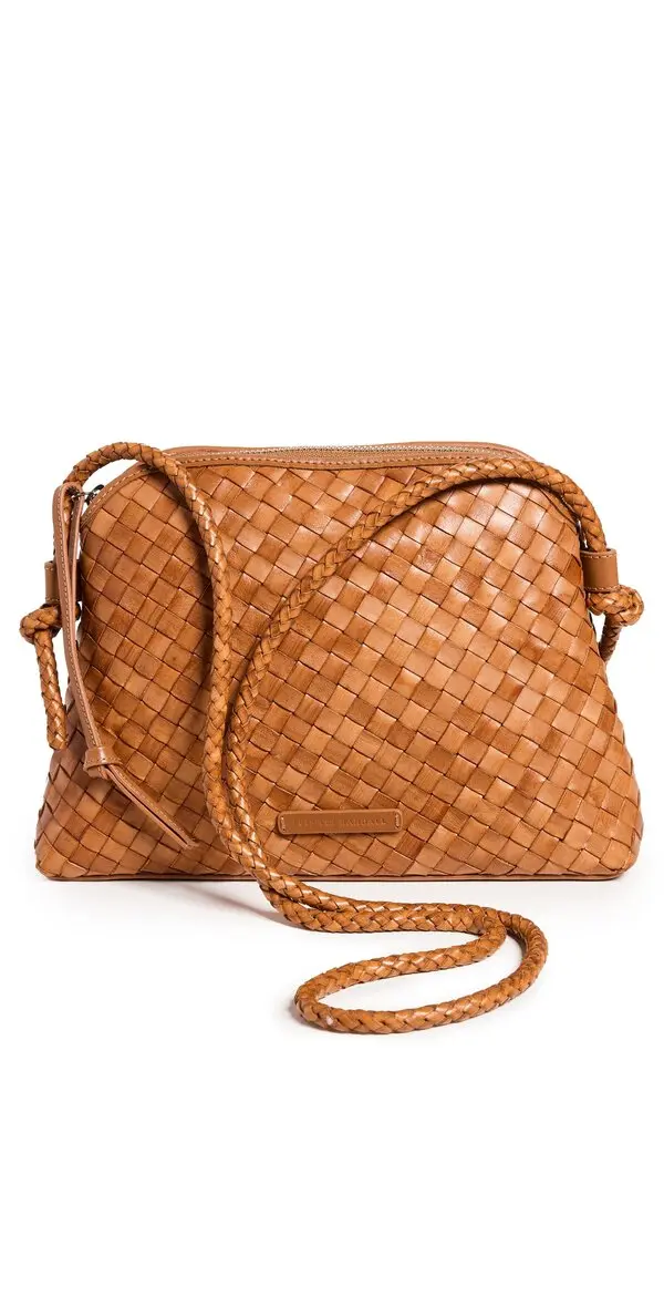 LOEFFLER RANDALL Mallory Woven Crossbody Bag - Timber