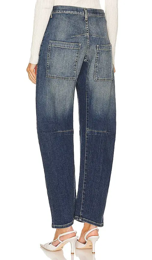 NILI LOTAN Shon Jean" In Denim-dark - Classic Wash
