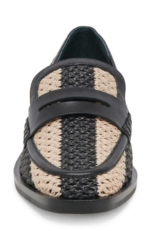 Dolce Vita Halley Woven Loafer In Black Multi Raffia - 55  display picture 2