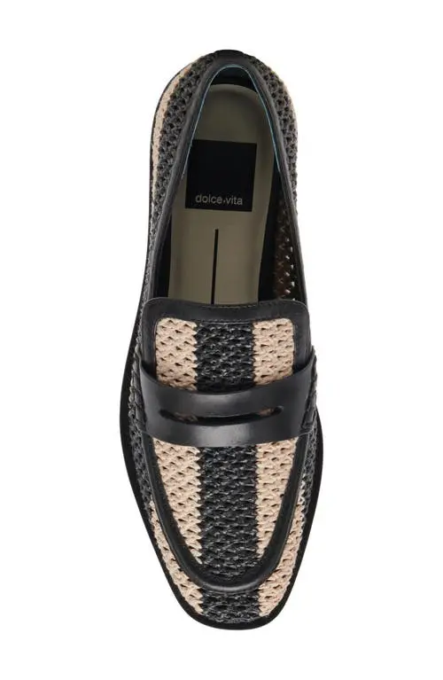 Dolce Vita Black and Cream Woven Loafers Dolce Vita | Shoes | Dolce Vita Womens Cream Loafers With  main image 3