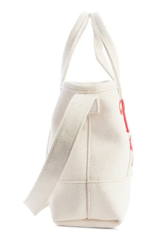 Kenzo Verdy Logo Cotton Canvas Tote